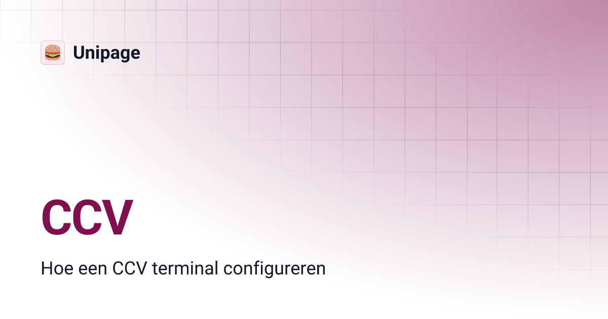 CCV | Unipage